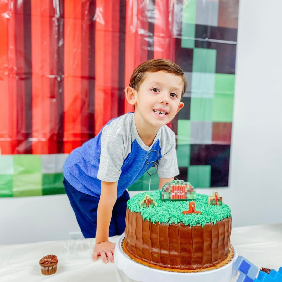 Nicolas' MineCraft-themed 6th Birthday Party